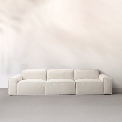 Oasis Modern Low Profile Sofa in Latex Collection