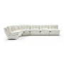 Carsons Mid Century Curved Modular Sectional Sofa | Combination 003