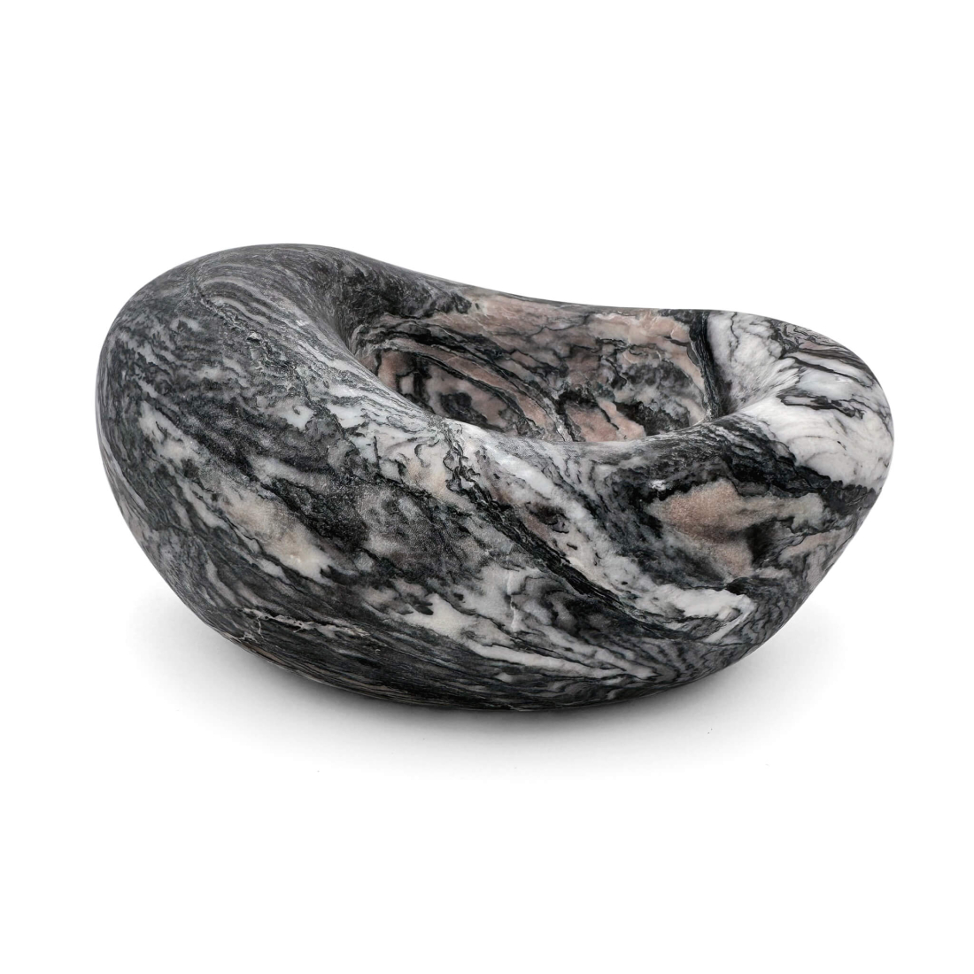 Abe Small Bean Marble Decorative Bowl